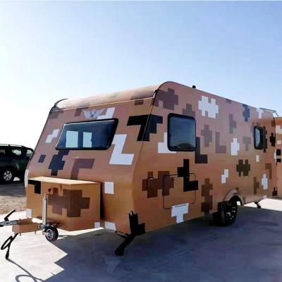 China 1-2 Bedroom Off Road Camper Trailer With Awning Off Road Rv Trailer for sale