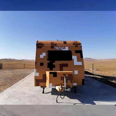 China Suspension Independent Offroad Campers Off Road Travel Trailers With Awning for sale