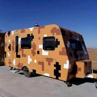 China Suspension Independent Offroad Campers Off Road Travel Trailers With Awning for sale