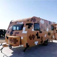 China Suspension Independent Offroad Campers Off Road Travel Trailers With Awning for sale