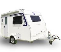China Sleeps 2 Persons Leisure Travel Trailer 3m-12m Travel Camping Trailer Customizable for sale