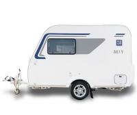 China Sleeps 2 Persons Leisure Travel Trailer 3m-12m Travel Camping Trailer Customizable for sale