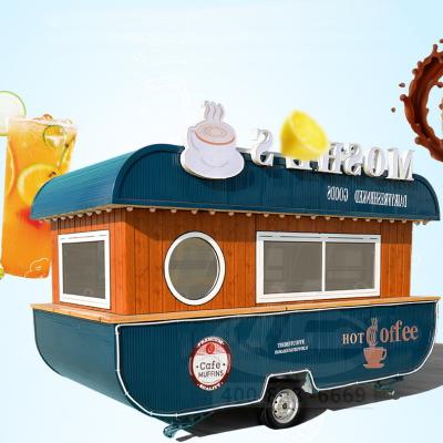 China Aluminum Mobile Kitchen Trailer 2-4 Wheels Camping Trailer Kitchen With Ventilation for sale
