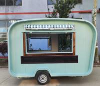 China Medium Concession Food Trailer Mobile Concession Trailer Multifunctional Snack Car for sale