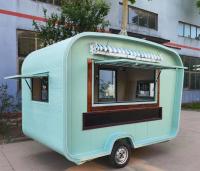 China Medium Concession Food Trailer Mobile Concession Trailer Multifunctional Snack Car for sale