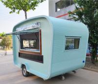 China Medium Concession Food Trailer Mobile Concession Trailer Multifunctional Snack Car for sale