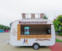 China Breakfast Dining Mobile Food Truck Fruit Vegetables Mobile Vending Trailer for sale