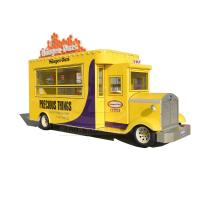 China 220V Portable Concession Food Trailer Stainless Steel Food Stand Trailer With Lighting for sale