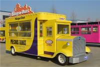 China 220V Portable Concession Food Trailer Stainless Steel Food Stand Trailer With Lighting for sale
