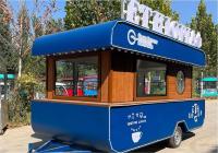 China Refrigeration Concession Stand Trailer Portable Snack Ice Cream Concession Trailer for sale