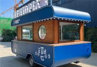 China Refrigeration Concession Stand Trailer Portable Snack Ice Cream Concession Trailer for sale