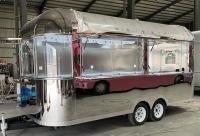 China Refrigeration Concession Food Trailer Customizable Color Mobile Food Trailers for sale