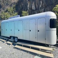 China 4-8 Restroom Shower Trailer Available Lighting Portable Toilet Trailer WC Trailer for sale