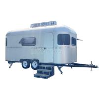 China ISO Portable Toilet Shower Trailer ROHS Bathroom Shower Trailer 6m for sale