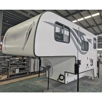 China Stainless Steel Truck Camper Trailers Kitchen Outdoor 4x4 Pick Up Trailer Camper for sale