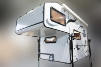 China Aluminum Alloy Truck Camper Trailers 3 People Outdoor Pickup Camping Trailer for sale