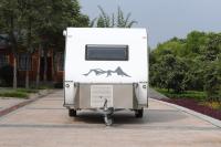 China Leisure Vehicle Compact Camper Trailer Aluminum Camper Trailer For Family for sale