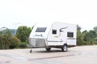 China Sandwich Structure RV Travel Trailer Gas Alarm 200AH 400AH Battery Small Rv Campers for sale