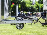 China High Strength Steel Light Travel Trailers Electrophoresis Mobile Trailer Camper ALKO Chassis for sale