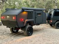 China Optional Tent Truck Camper Towing Trailer Small Off Road Camper RV Caravan for sale