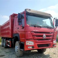 China Spring Suspension Used Howo Tipper Truck New Tyres 1 Axle Dump Truck for sale