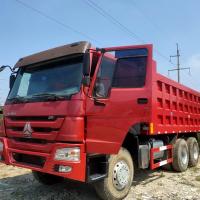 China Spring Suspension Used Howo Tipper Truck New Tyres 1 Axle Dump Truck for sale