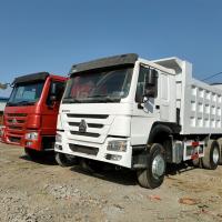 China Spring Suspension Used Howo Tipper Truck New Tyres 1 Axle Dump Truck for sale