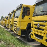 China Used SINOTRUK Tipper Truck Low Mileage Spring Suspension Howo Tipper Truck for sale