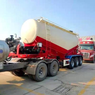 China Powder Custom Semi Trailer High Capacity Height Truck Tipper Semi Trailer for sale
