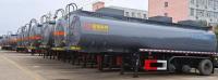China Liquid Discharging Semi Water Tanker Trailer American Axle for sale