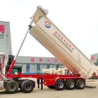 China 60t Truck Semi Trailer Tank Powder Transportation for sale