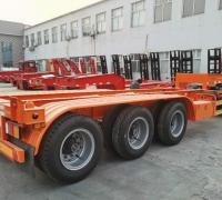 China 40 Feet Container Semi Trailer 12.5m Steel Material for sale