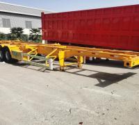 China 40 Feet Container Semi Trailer 12.5m Steel Material for sale