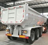 China Heavy Duty Steel Semi Truck Trailer 60 Tons 80 Tons for sale