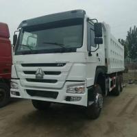 China Sinotruck AC16 Axle Used Dump Truck With 375 Horsepower Customizable Color for sale