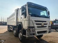 China 12R20 Tire Used Dump Truck With New Tires Sinotruck HOWO Tipper Truck 12 Wheels for sale