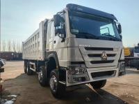 China 12R20 Tire Used Dump Truck With New Tires Sinotruck HOWO Tipper Truck 12 Wheels for sale