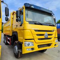 China Optional Cargo Size Used Tipper Truck 8x4 For Transportation HOWO 371 Horsepower for sale