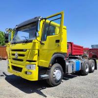 China Optional Cargo Size Used Tipper Truck 8x4 For Transportation HOWO 371 Horsepower for sale