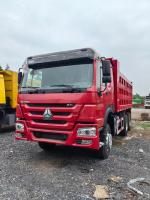 China SINOTRUCK HOWO Used Dump Truck With Spring Suspension Tires  12 Wheels for sale