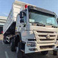 China SINOTRUCK HOWO Used Dump Truck With Spring Suspension Tires  12 Wheels for sale
