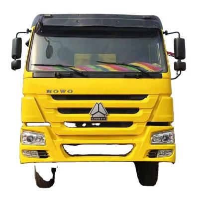 China 10-15 T Used Tipper Trucks Front Axle Reinforced Wide Cargo Box 6x4 HOWO Dumper Truck for sale