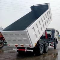 China Manual Transmission Used Tipper Trucks 6x4 10 Wheels Dumper For Euro II Euro V Emission Standard for sale