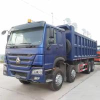 China Sinotruk Howo New Condition 30cbm Series Tipper Truck 8x4 420hp 12 Wheeler Transportation Dump Truck For Big Stone for sale