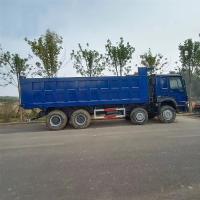 China Sinotruk Howo New Condition 30cbm Series Tipper Truck 8x4 420hp 12 Wheeler Transportation Dump Truck For Big Stone for sale