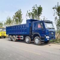 China Sinotruk Howo New Condition 30cbm Series Tipper Truck 8x4 420hp 12 Wheeler Transportation Dump Truck For Big Stone for sale