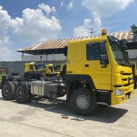 China Second-Hand Semi-Trailer Tractor Head Rear Eight-Wheel Mining Transport Head 371 Horsepower Freight Truck Head for sale