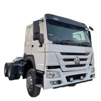 China Manual Transmission Used Tractor Trailers With 2014-2019 Manufacture Howo 6x4 Drive for sale