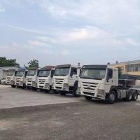 China Manual Transmission Used Tractor Trailers With 2014-2019 Manufacture Howo 6x4 Drive for sale
