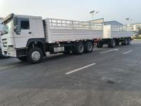 China Used Cargo Fence Truck Sinotruk Howo 8x4 12 Wheel Cargo Truck Cargo Lorry Truck for sale